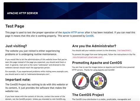 Cài đặt Apache Web Server Trên Centos 8 Install Apache Web Server On