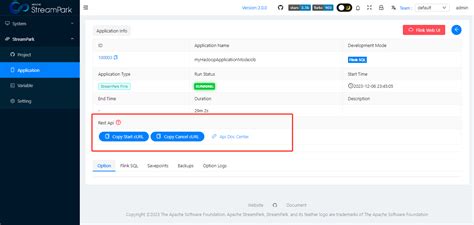 用户指南 快速上手 《apache streampark 中文版 2 1 4 incubating》 devlive 开源社区