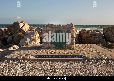 The Monument At Cape Agulhas The Southern Most Point On The African