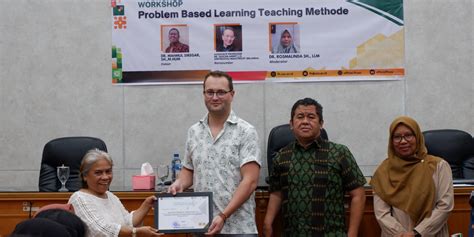 Problem Based Learning Teaching Method Workshop Faculty Of Law