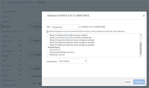 how do i add course content as module items instructure community 1157
