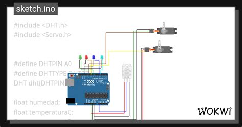 Sensor Dht11 Wokwi Esp32 Stm32 Arduino Simulator