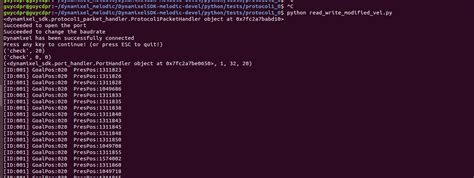 Python USB DYNAMIXEL MX AR Issue Read Write Py Doesn T Work Due To Out Of Range