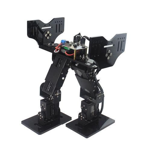 Lobot 6dof Rc Robot Walking Turn Somersault Programmable App Bluetooth Control Robot Kit