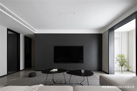 185㎡ 极简主义 永不落俗的黑白灰 1650770767 4679884 设计本装修效果图