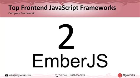 Top 5 Javascript Frameworks For Web And Mobile App Development Pptx Web Development Internet