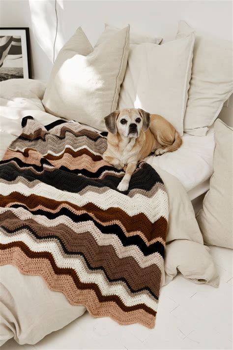 Elizabeth Zigzag Blanket Pattern Two Of Wands