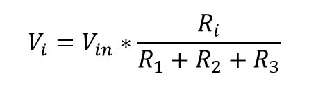 Voltage Divider For Multiple Resistor Electrical U