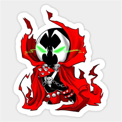 Chibi Spawn Spawn Sticker TeePublic