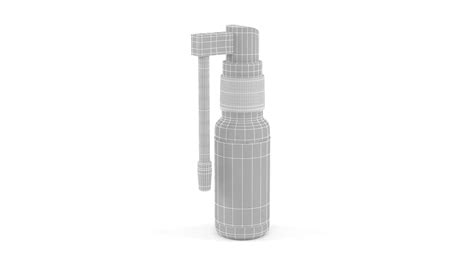 spray bottle 3d model by javidan