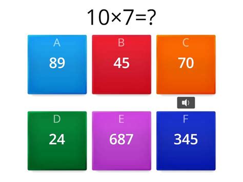 Times Tables Quiz