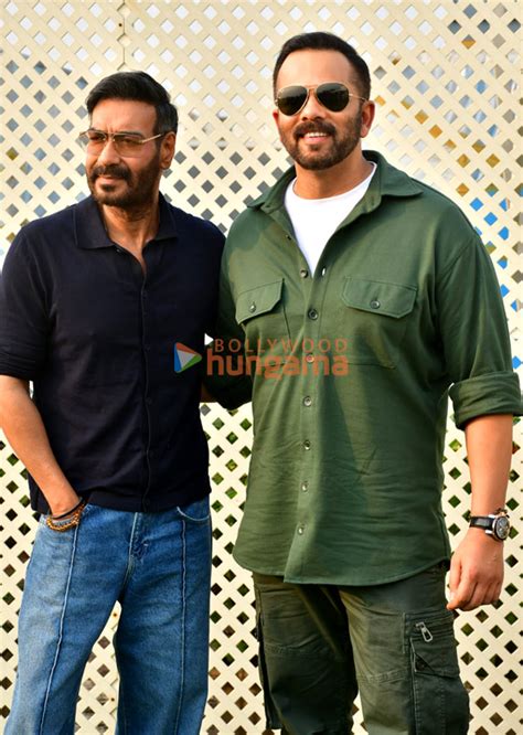 Photos Ajay Devgn And Rohit Shetty Snapped Promoting Singham Again Parties And Events