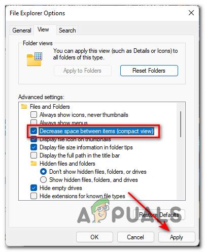 How To Enable Or Disable Compact View In File Explorer On Windows 11