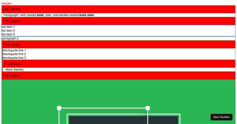 Marked Lexer To React Components Codesandbox