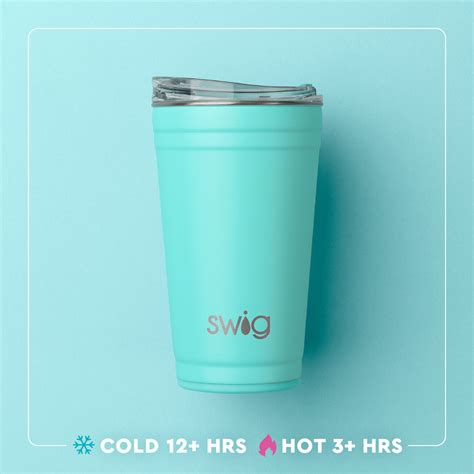 Black 24oz Insulated Party Cup Swig Life