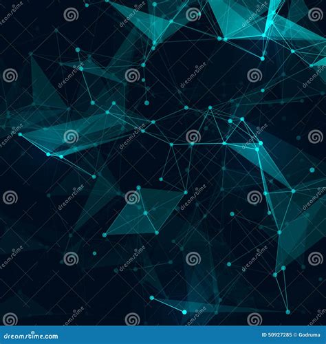 Abstract Low Poly Grey Bright Technology Vector Stock Vector Illustration Of Backdrop Black