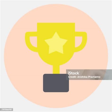 아이콘 컵 E스포츠 게임 요소 색상 메이트 스타일의 아이콘입니다 인쇄물 포스터 로고 광고 인포그래픽 등에 적합합니다 Championship에 대한 스톡 벡터 아트 및 기타