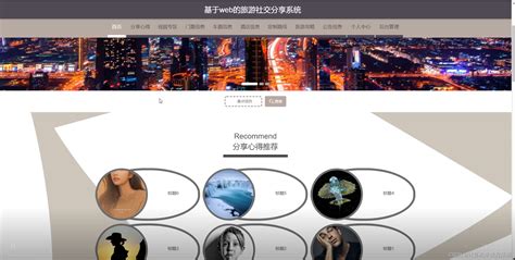 基于web的旅游社交分享系统基于web的旅游社交分享系统实习报告 Csdn博客