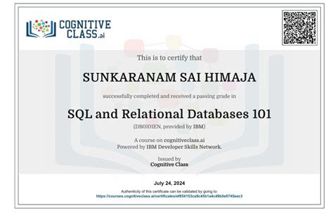 sai himaja on linkedin sql datamanagement relationaldatabases