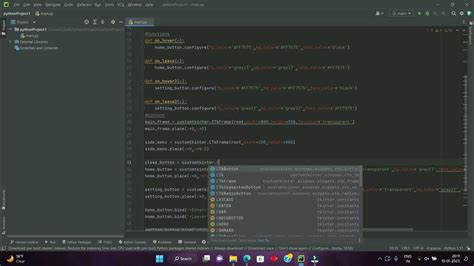How To Create A Modern Toggle Menu In Pythontkinter Youtube