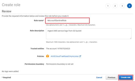 Connect Microsoft Sentinel To Amazon Web Services To Ingest Aws Service
