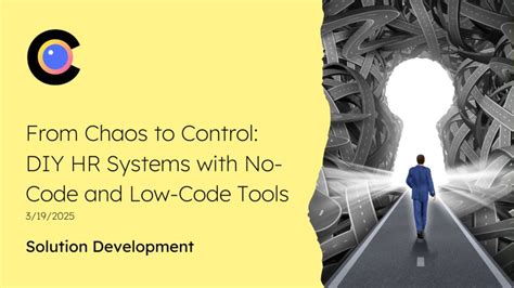 nocode lowcode digitaltransformation hrtech automation