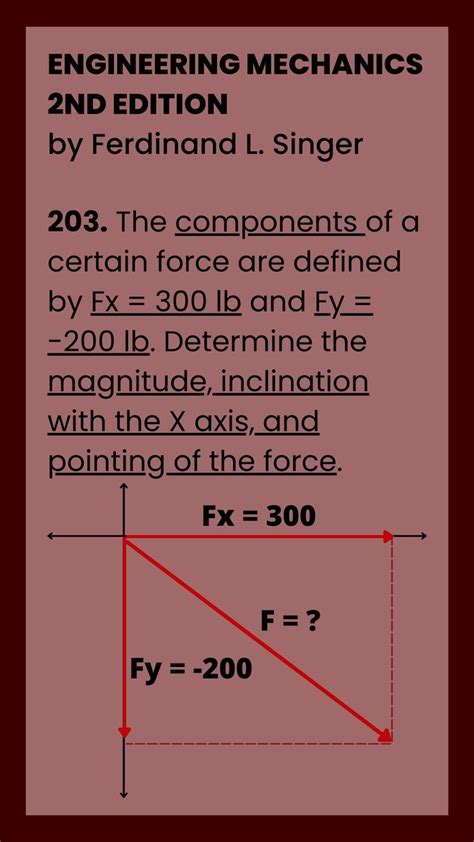 Problem Mechanical Engineering Singer Engineering