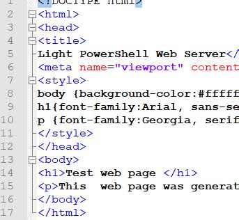Running Simple Web Server Using PowerShell Windows OS Hub