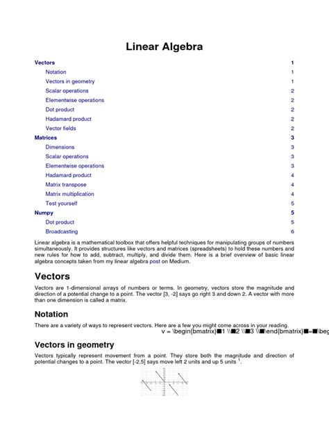 linear algebra download free pdf matrix mathematics euclidean