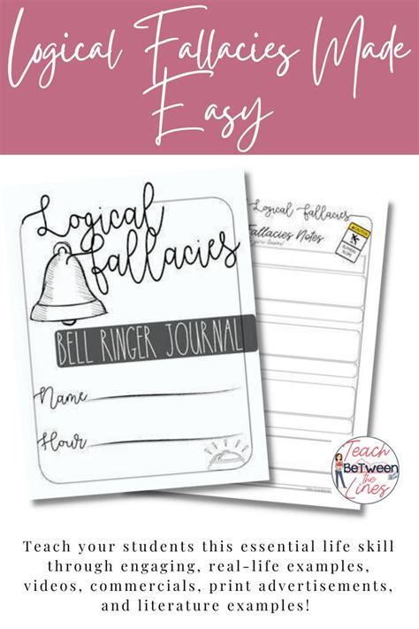 Logical Fallacies Made Easy Digital And Printable For Distance Learning Logical Fallacies