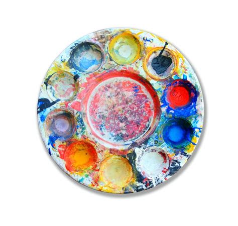 palette with multiple colors stock image image of palette artist