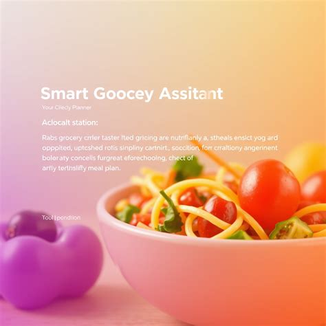 Smart Grocery Assistant Ai Tool By Sellvarajnatara