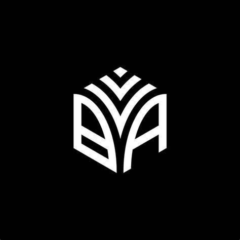 Vba Hexagon Logo Vector Develop Construction Natural Finance Logo