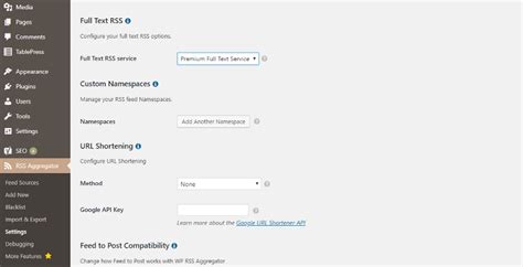 Wp Rss Aggregator Create Custom Rss Feeds