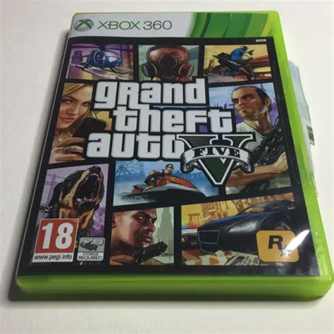 GRAND THEFT AUTO V GTA 5 (Microsoft Xbox 360, 2013) Mit Anleitung EUR 5 ...