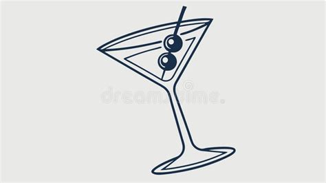 Generative AI, Two Martini on a Night Bar with Spicy Olives, Photorealistic Horizontal ...