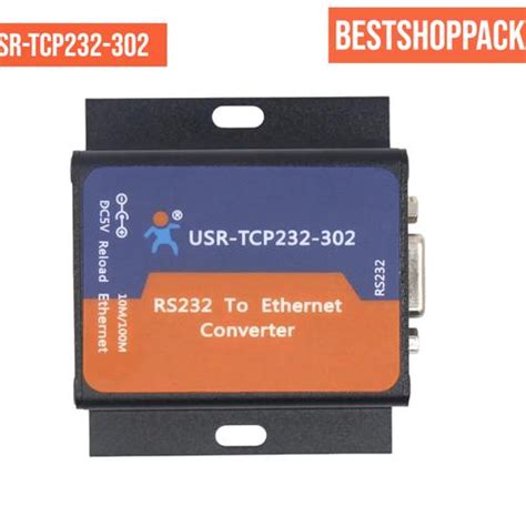 jual converter usr tcp232 302 serial rs232 to ethernet server jakarta