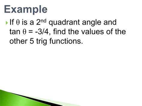 7 5 The Other Trig Functions Ppt
