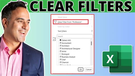 How To Clear Filters In Excel Step By Step Guide MyExcelOnline