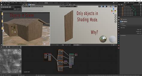 Shading Mode Not Showing All Objects Materials And Textures Blender Artists Community