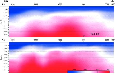 Preliminary Velocity Model A And Final Velocity Model B Updated
