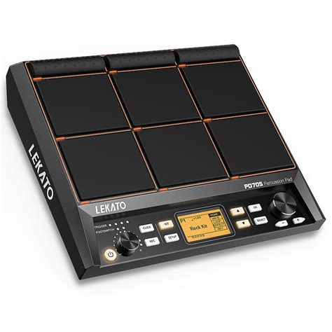 Lekato Pd705 Sampling Drum Percussion Sampler Pad All In One Reverb