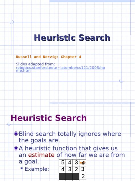 Heuristic Search Pdf Theoretical Computer Science Algorithms And