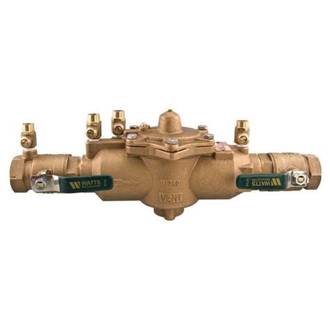 Watts Backflow Preventer Size 1 12 175 Psi 1 12 009m2 Qt Zoro
