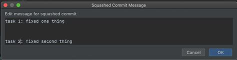 How To Squash Commits In Webstorm