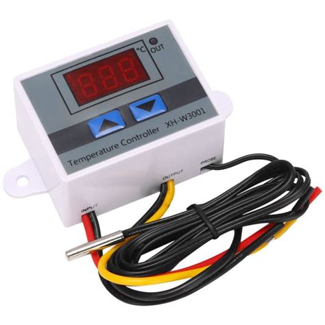 Camj 220v Digital Led Temperature Controller 10a Thermostat Control With Switch Digital