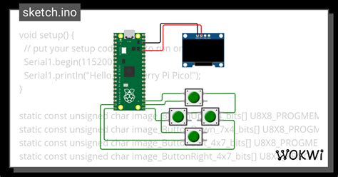 Oled Menu Rg Wokwi Esp32 Stm32 Arduino Simulator