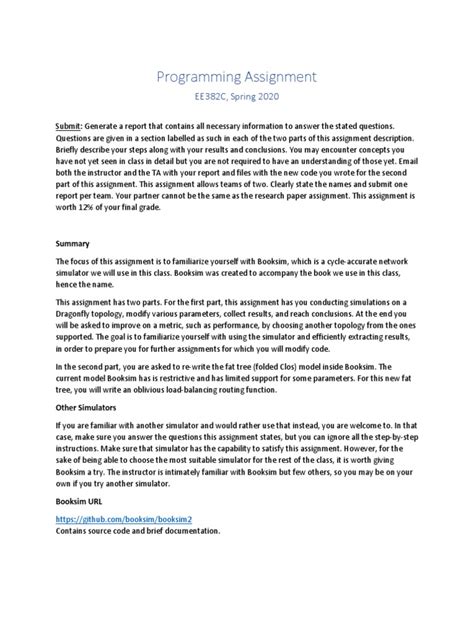 Programming Assignment Ee382c Spring 2020 Pdf Routing Router
