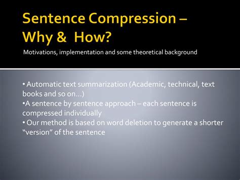 PPT Hebrew Sentence Compression PowerPoint Presentation Free Download ID 2393648
