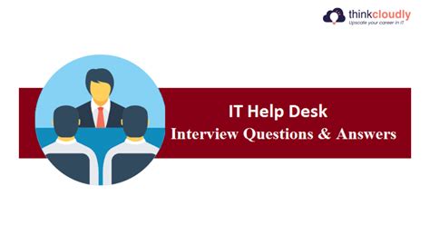 Top 15 It Help Desk Interview Questions And Answers Thinkcloudly